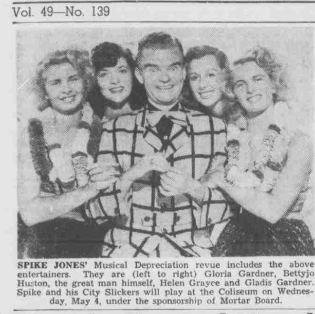 Doodles Weaver, Gloria Gardner, Frankie Little, Lock Martin Jr Autographs